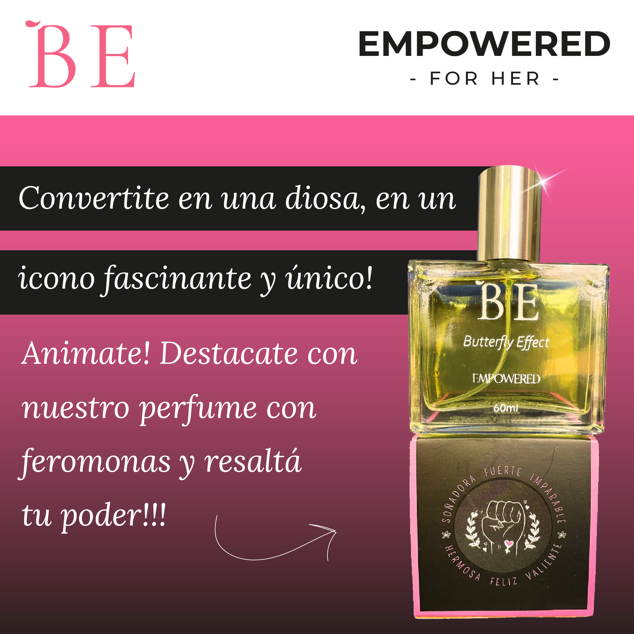 BE | PERFUME EMPOWERED - Feromonas - LELO Argentina